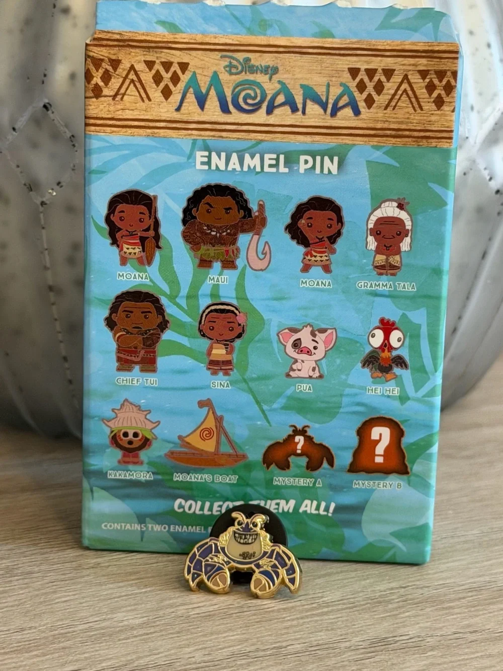 Disney | Other | Pink A La Mode Moana Mystery Micro Disney Pin Le 20 ...